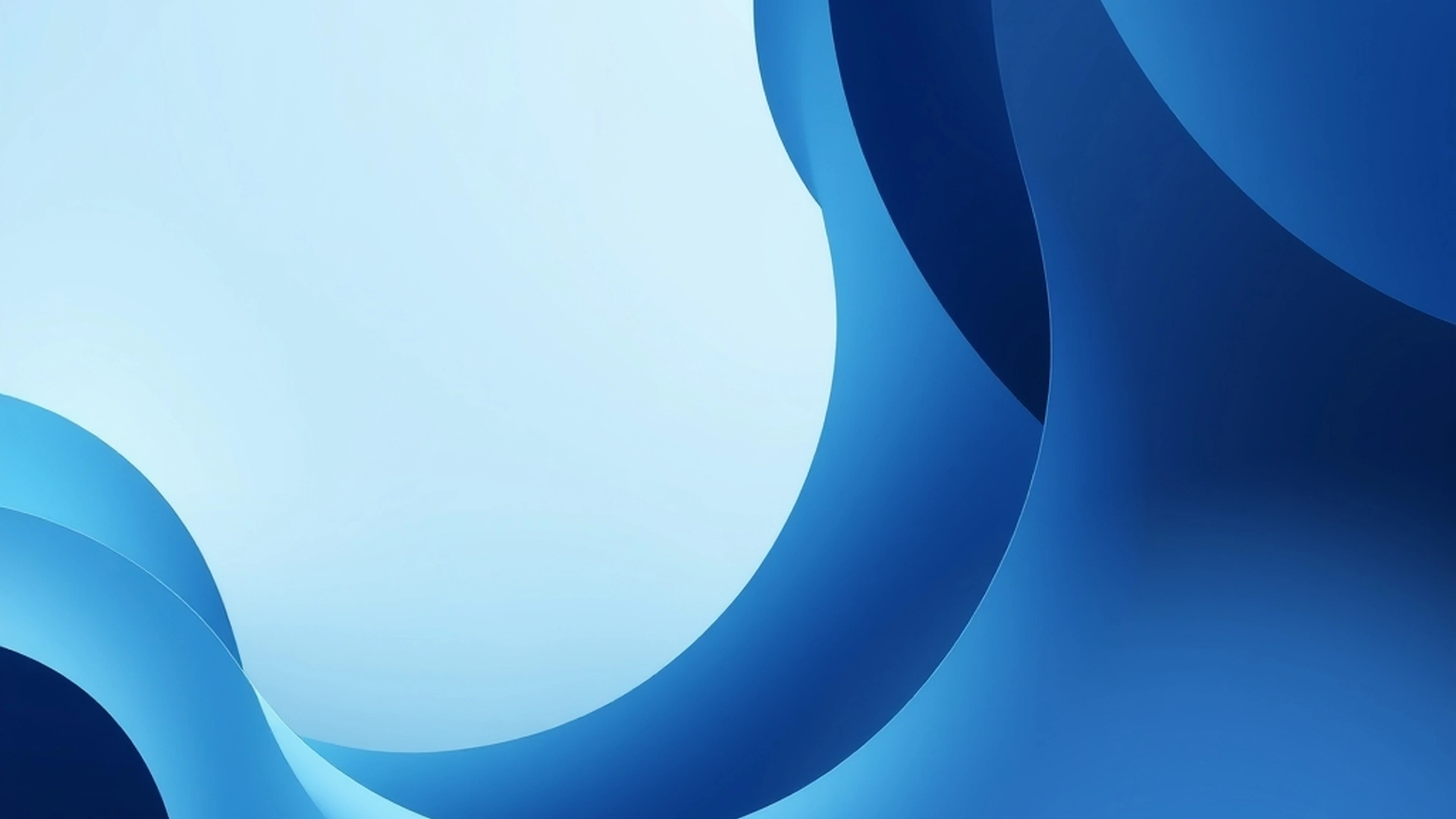 Blue Abstract Waves, Dust, Clouds, Lines — Free Mac or PC Wallpaper (4K ...