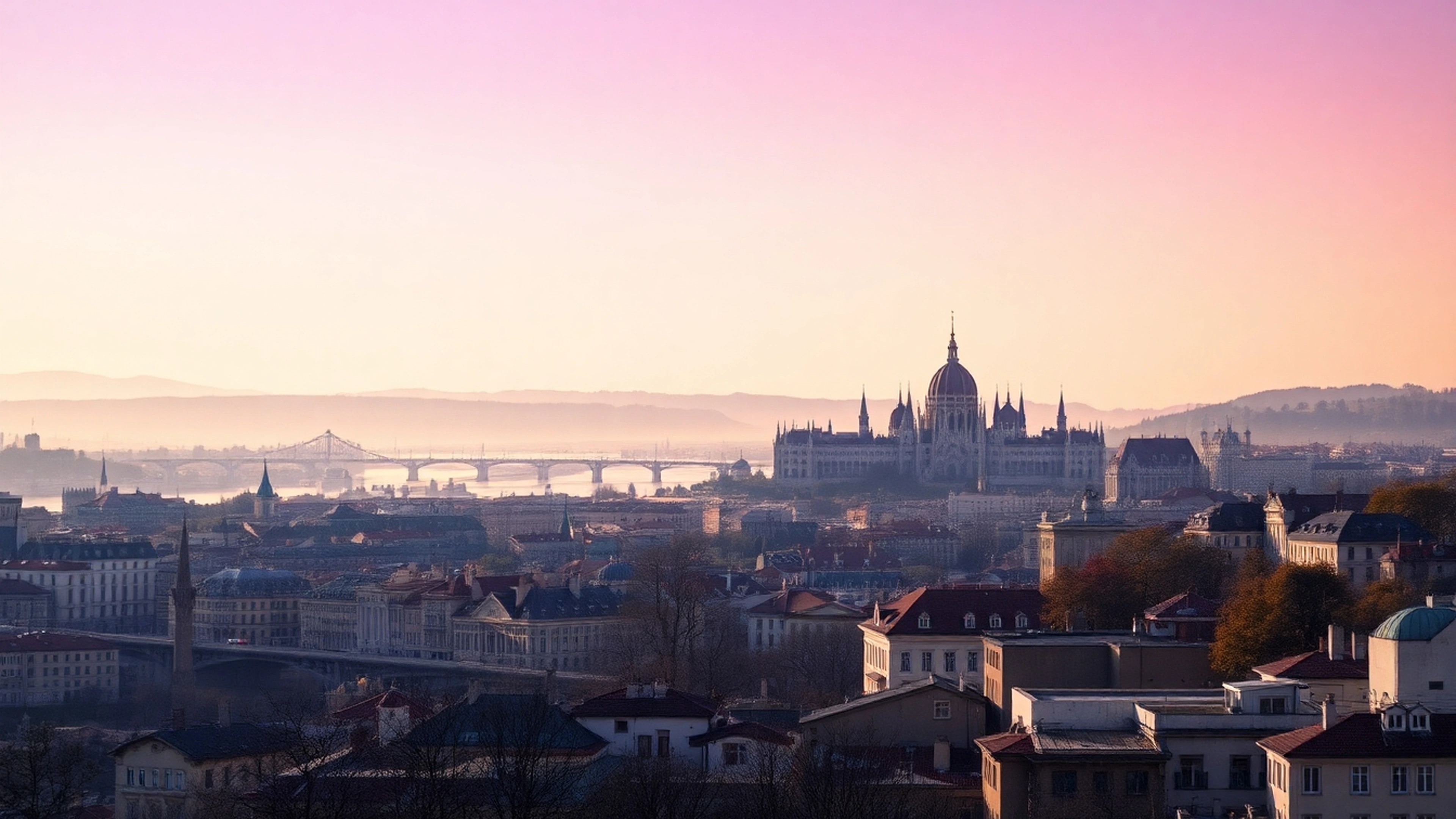 Landscape City Budapest — Free Mac or PC Wallpaper (4K/HD) | 2025