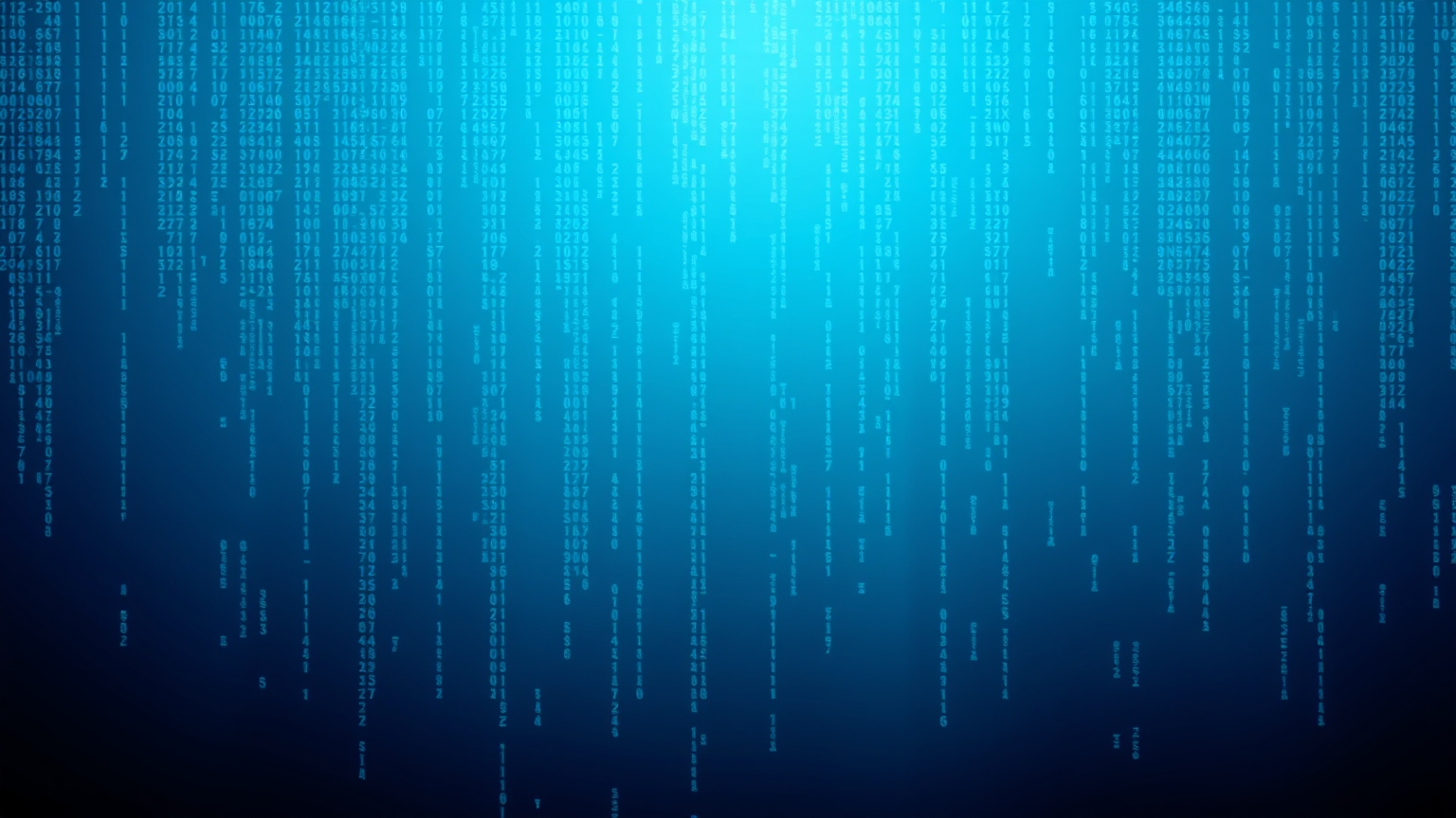 Blue Audiovisual Themed Using Matrix Style And Coloring — Free Mac or ...