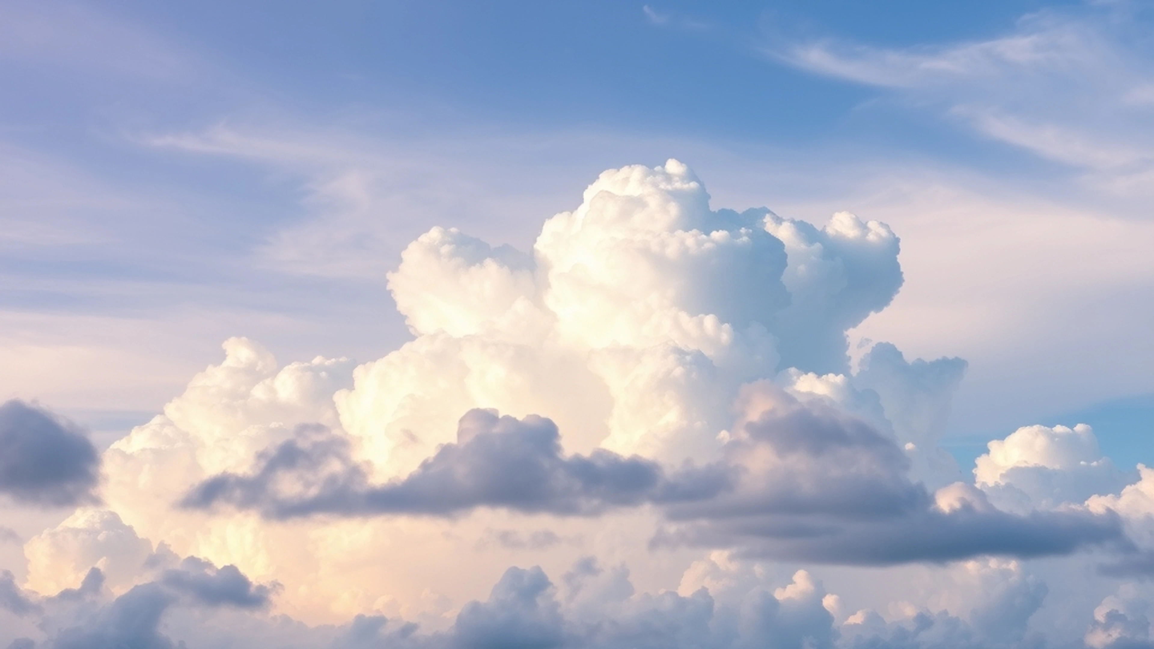 Cloudscapes White — Free Mac or PC Wallpaper (4K/HD) | 2025