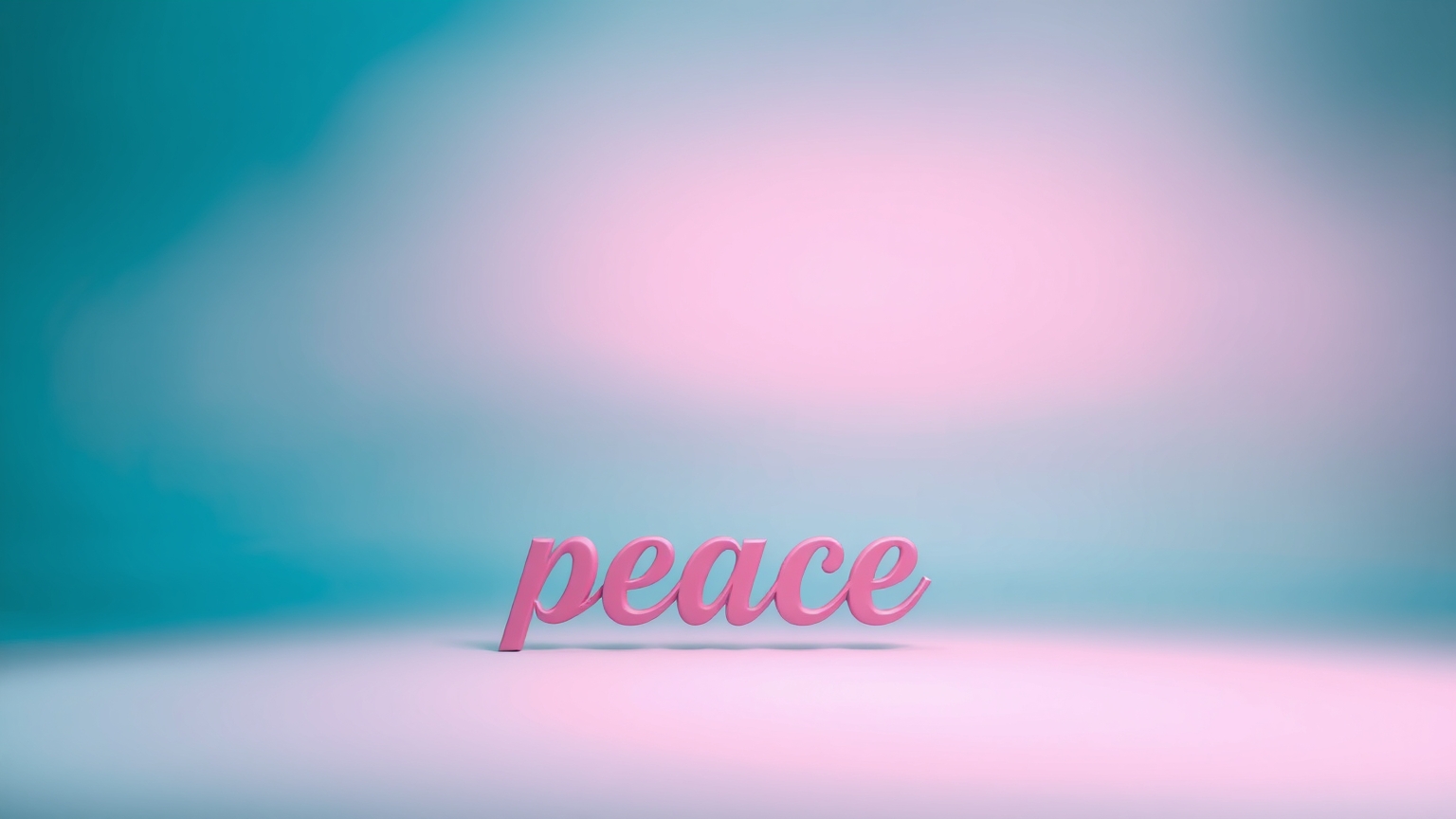 Soft Pink I Choose Peace Aesthetic — Free Mac or PC Wallpaper (4K/HD ...