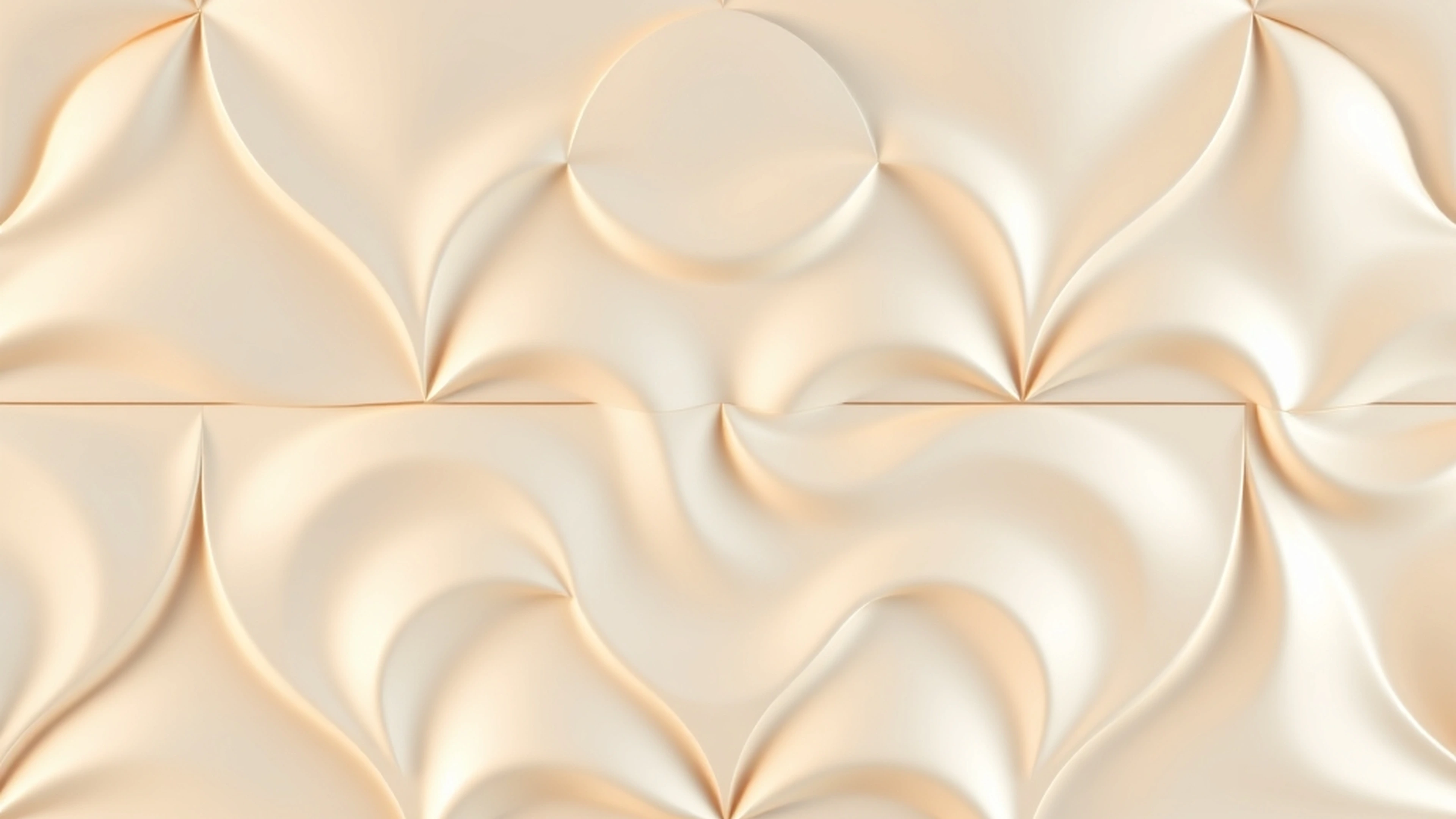 Minimalist Wave Pattern White Ceramic Flowy Ribbon Patterns — Free Mac ...