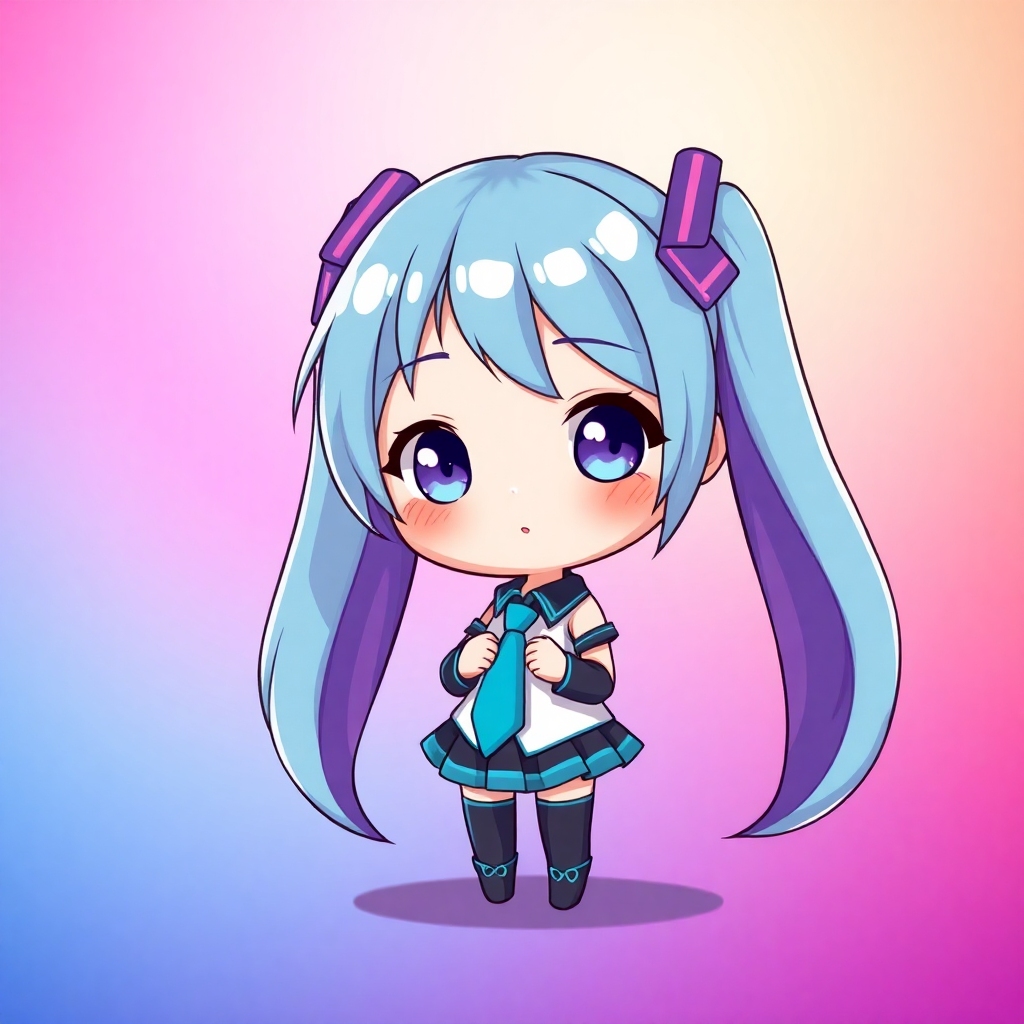 Anime Chibi Vocaloid Hd Wallpaper Gallery Cute Anime Chibi Wallpapers